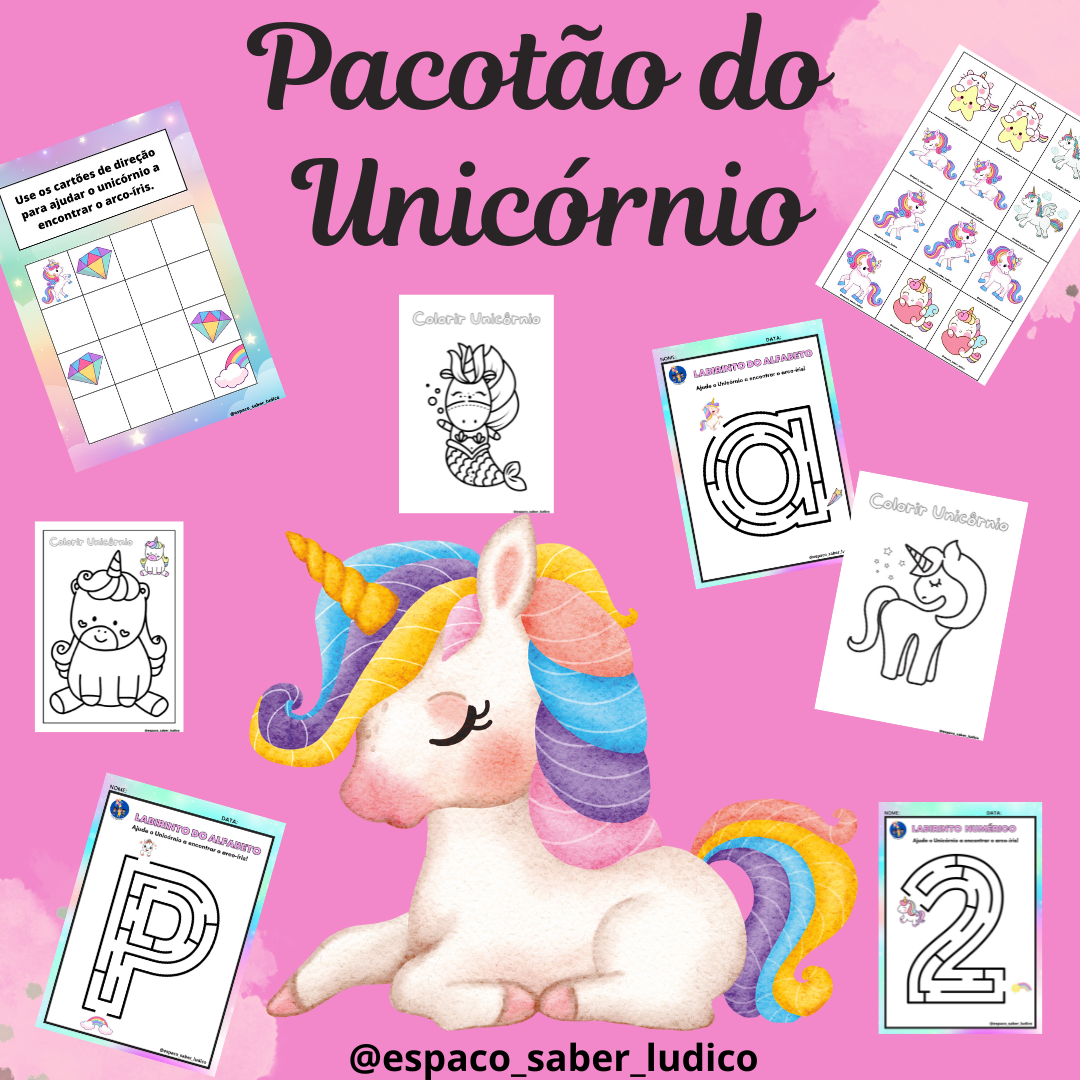 Pacotão do Unicórnio - Educadora Audrey Fernandes | Hotmart