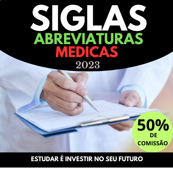 SIGLAS E ABREVIATURAS MEDICAS - enfermagem aqui | Hotmart