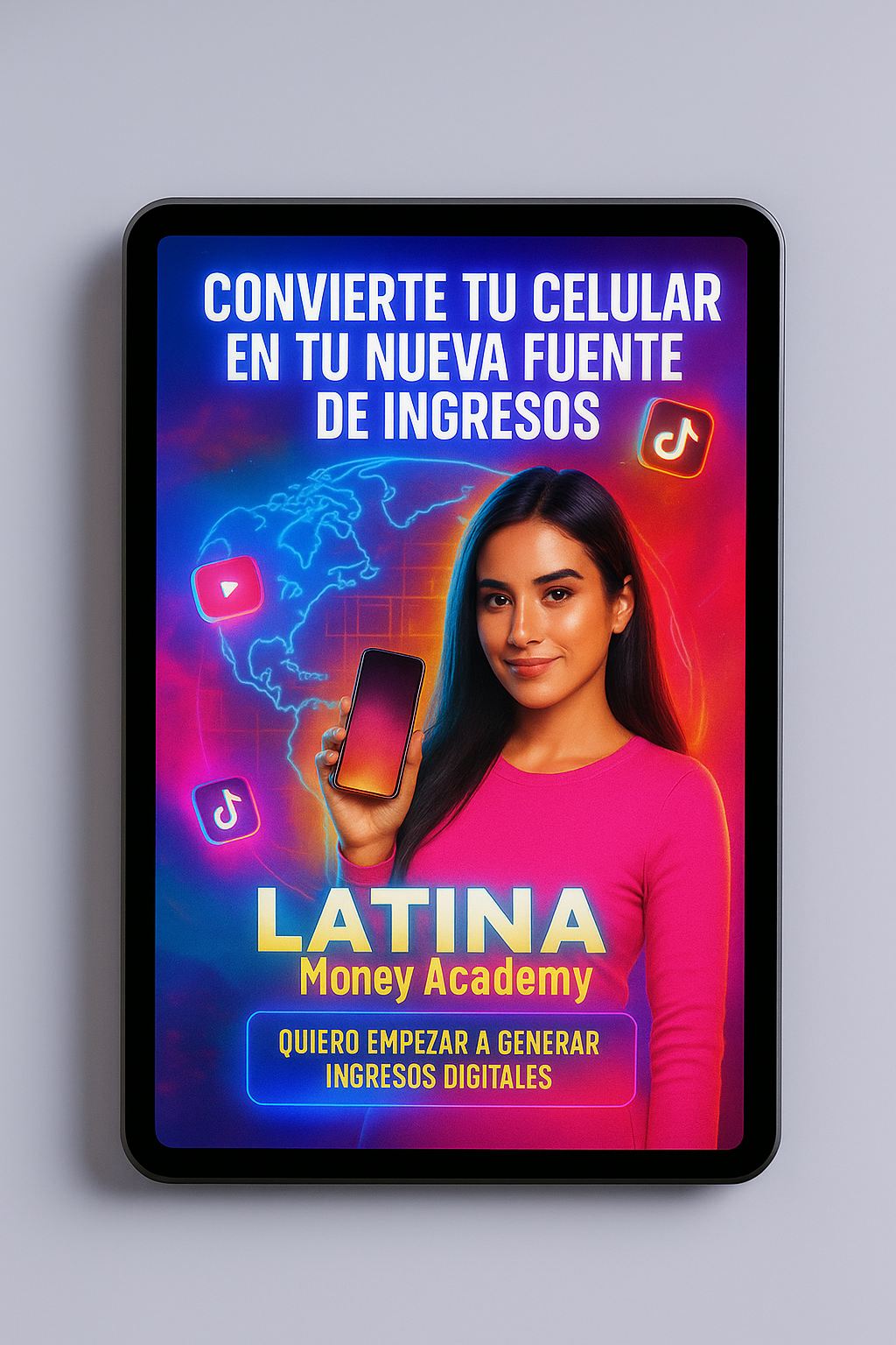 Latina Money Acadamy, tu ingreso al mundo digital - Claudia Virgini...