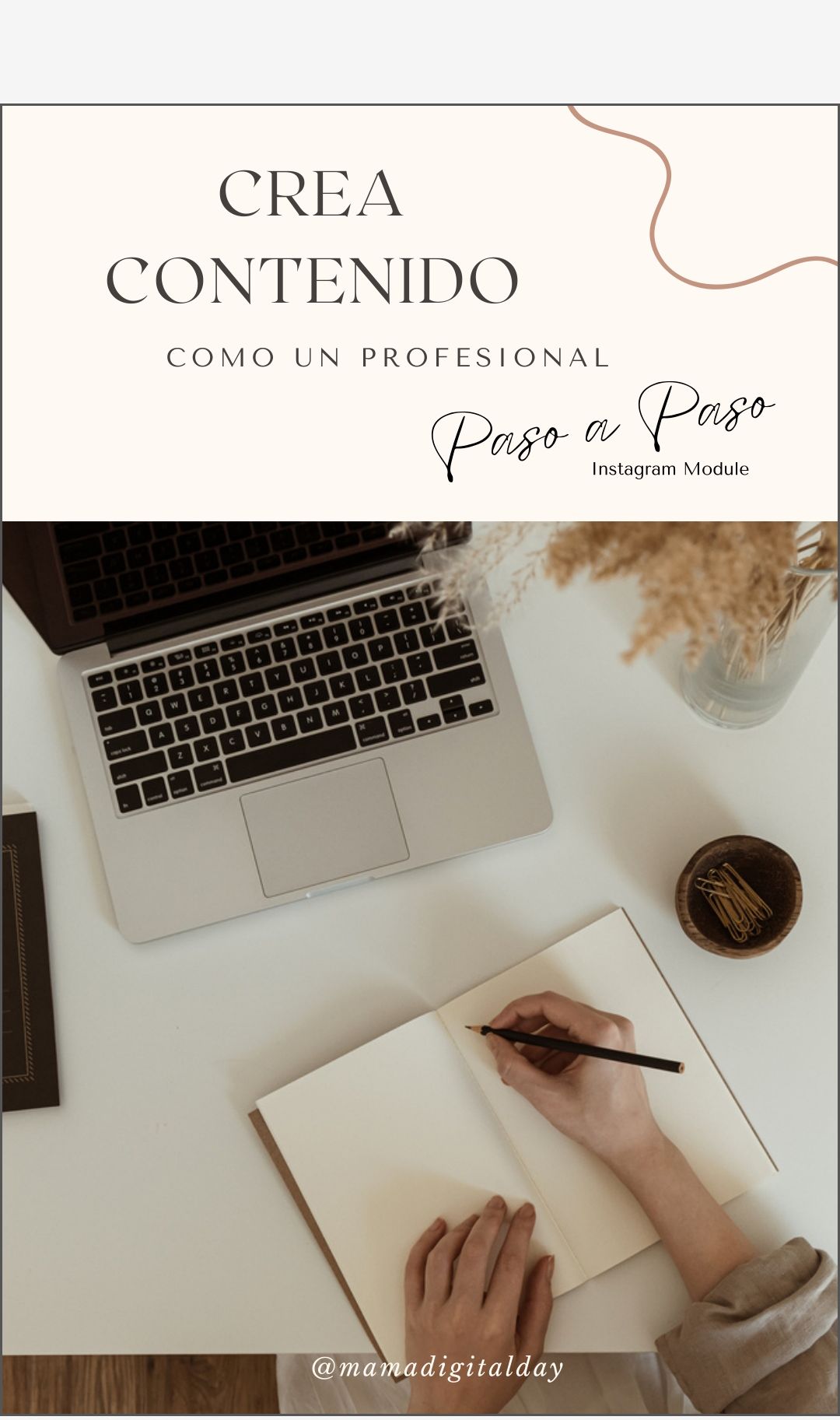 Crea contenido desde cero.