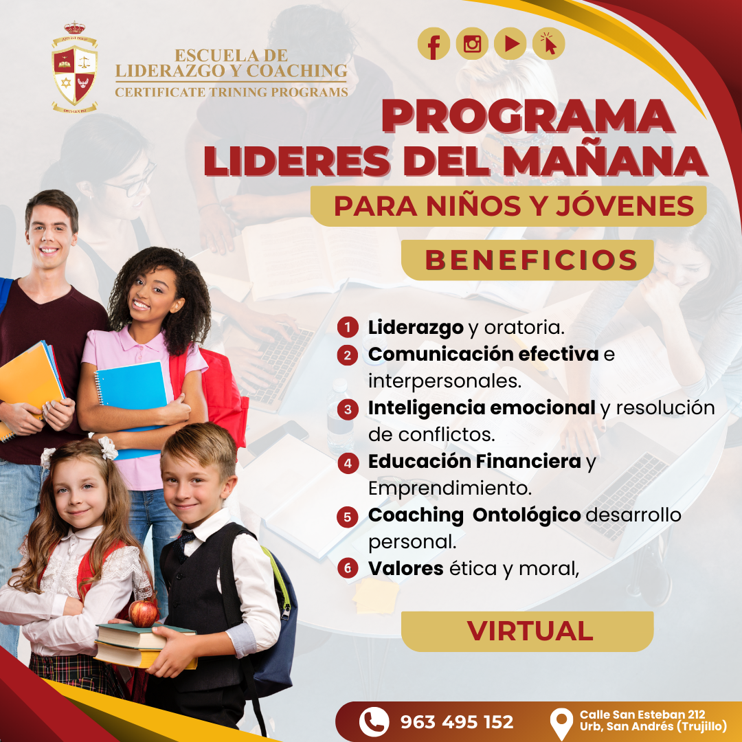 Programa Líder Online - Escuela de Liderazgo y Coaching | Hotmart