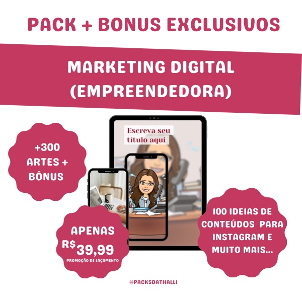 Canva pack empreendedora Digital