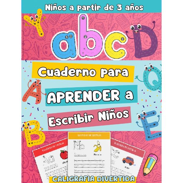 CUADERNO DE PRACTICA DE ESCRITURA PARA NIÑOS - Myriam Arboledas Ca...