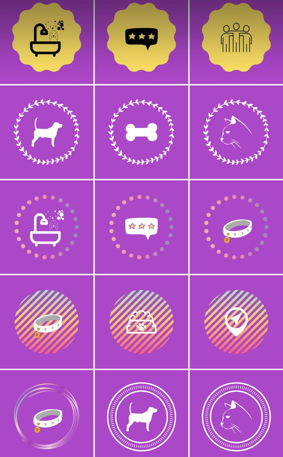 COMPRE JUNTO: 100 Capas para destaque PET SHOP - Magda Taciane Spen...