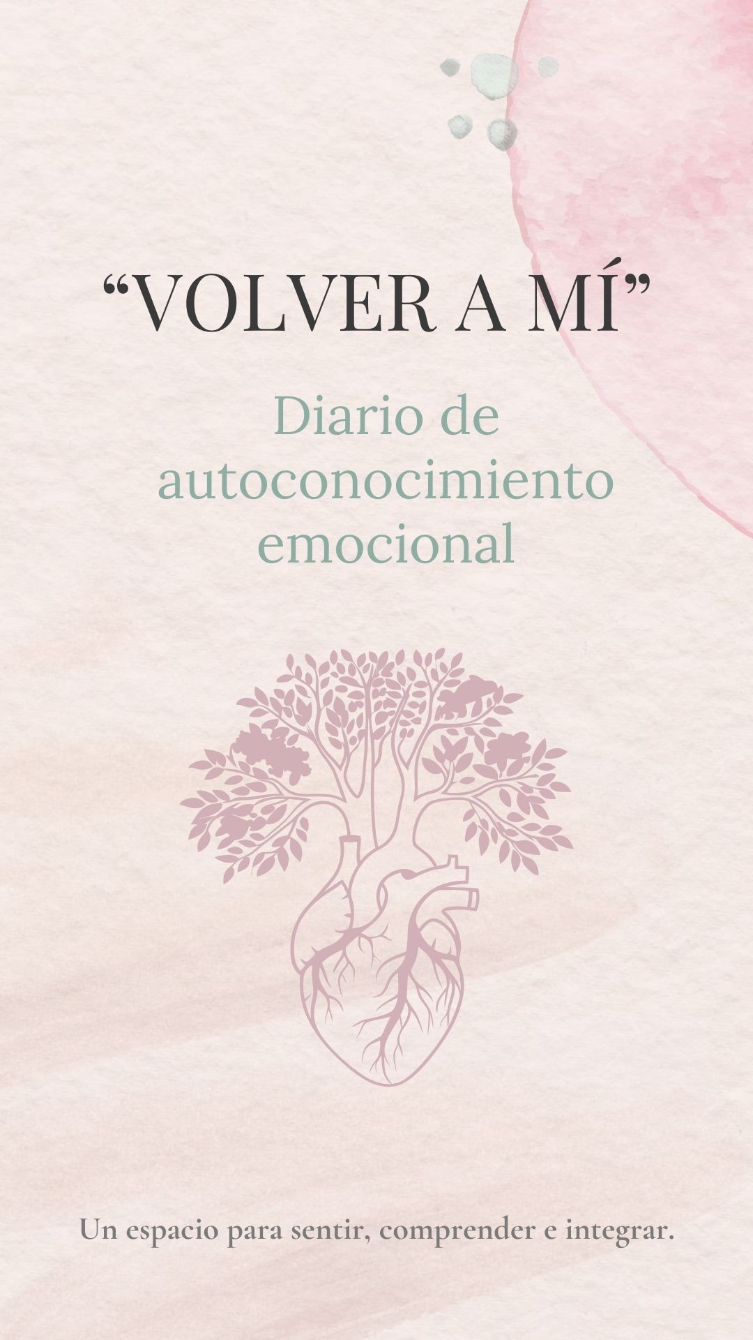 "Volver a Mí" - Diario de autoconocimiento emocional | Hotmart