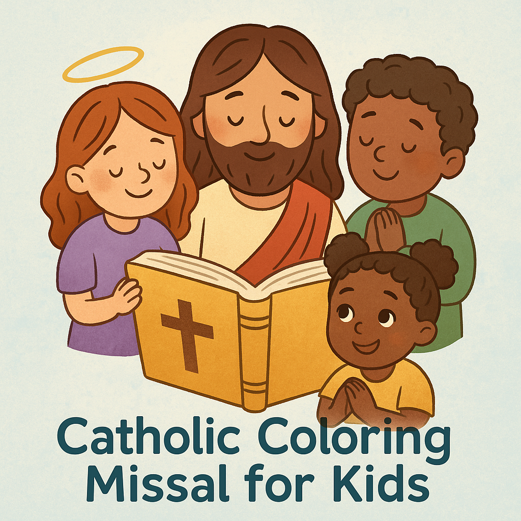 📘 Children’s Catholic Missal – Illustrated Monthly Edition