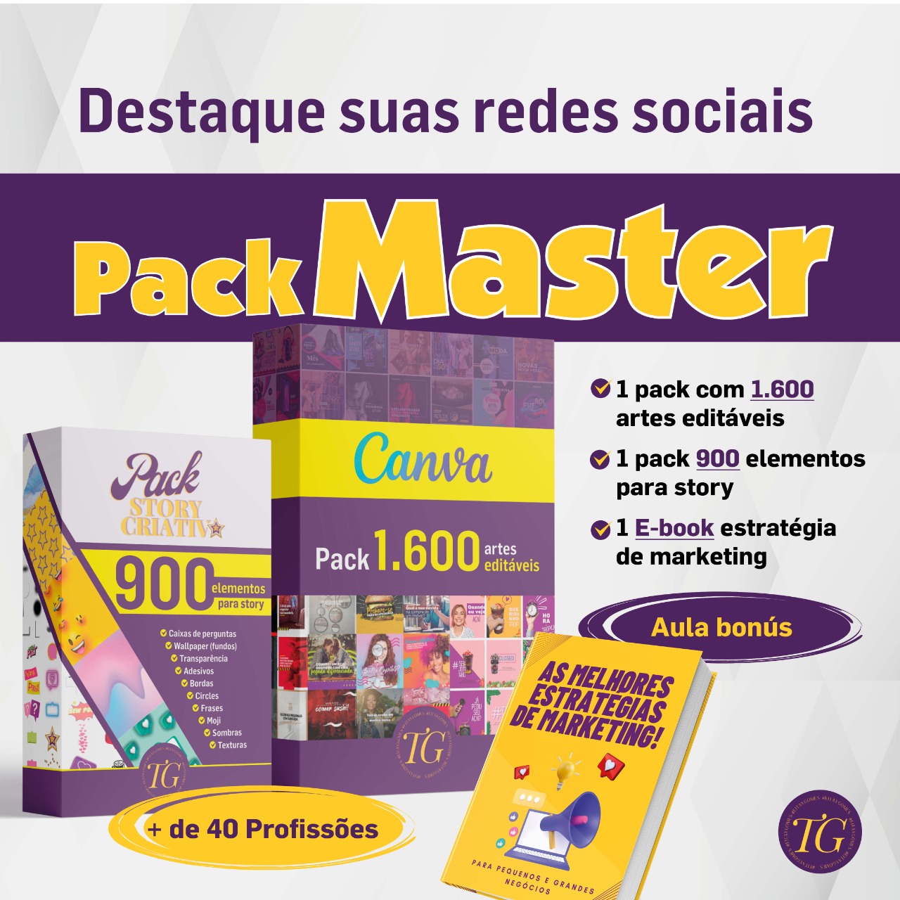PACK MASTER - Tainara Gomes | Hotmart