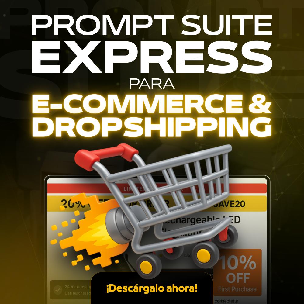 eBook 📕 Prompt Suite Express para E-commerce y Dropshipping - Adri...