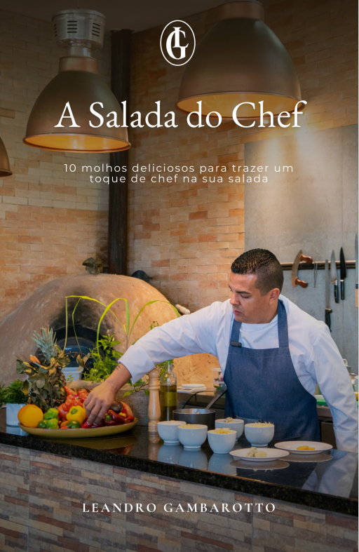 Livro de Receitas - A Salada do Chef - Leandro Gambarotto | Hotmart