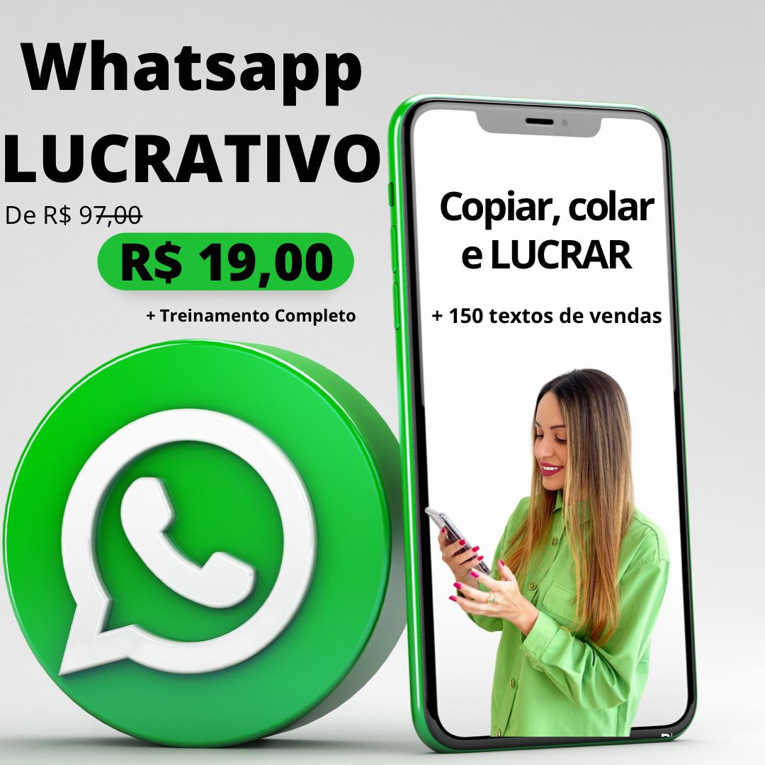 WhatsApp lucrativo - Angélica Ribeiro | Hotmart
