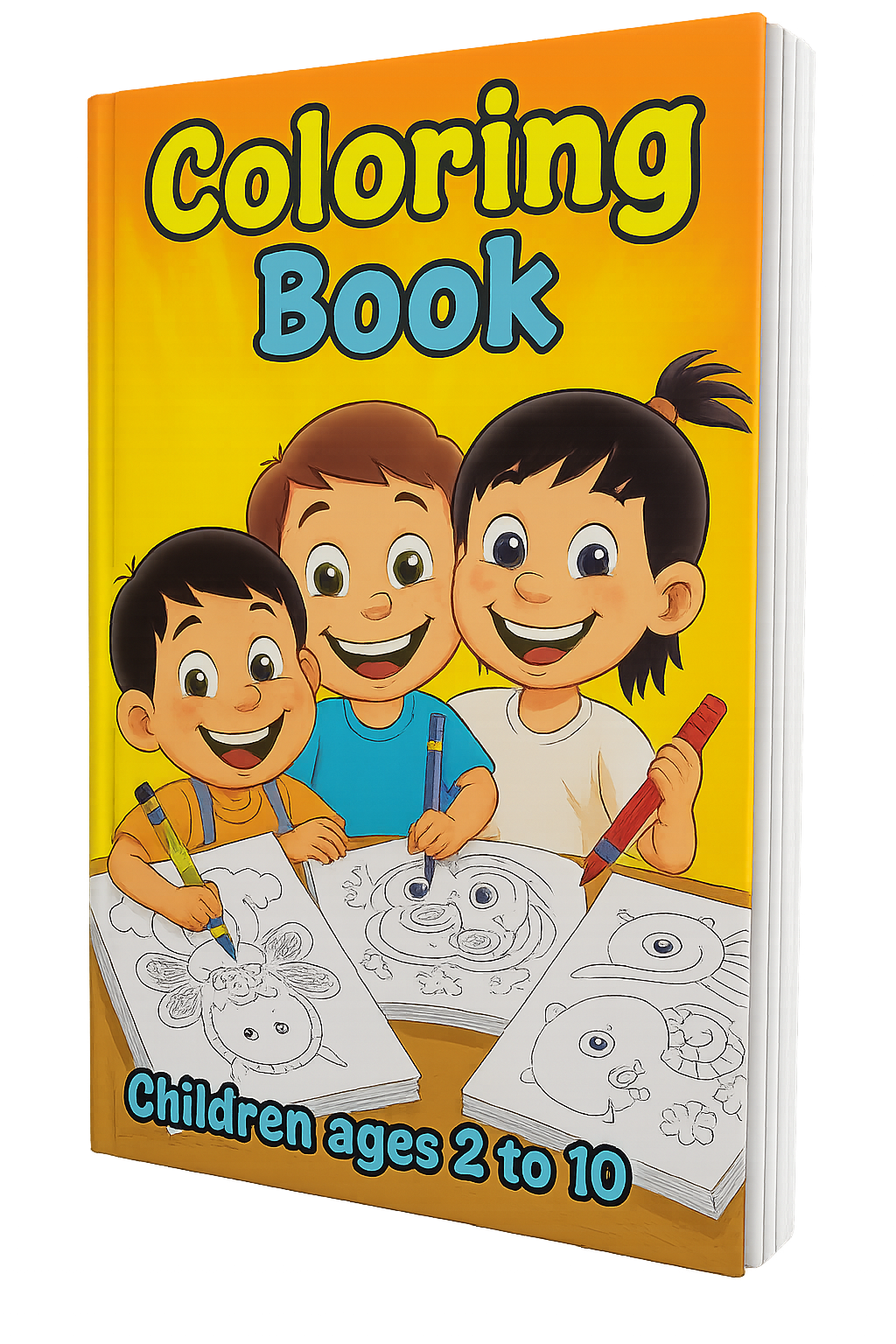 Coloring Book for Kids - Vol. 01 - Marcilio Leal | Hotmart