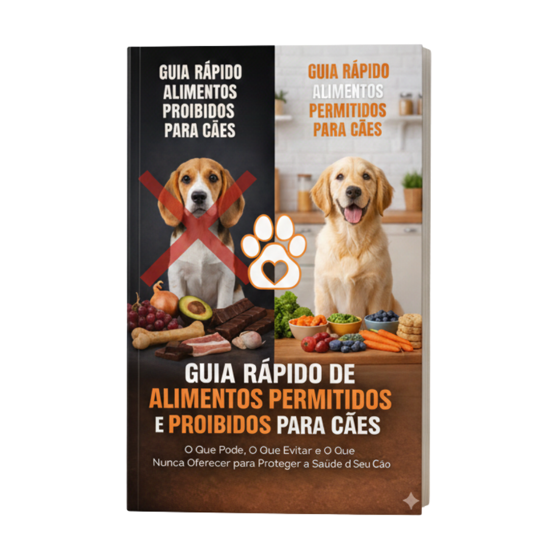 Guia Rápido de Alimentos Permitidos e Proibidos para Cães - Digital...