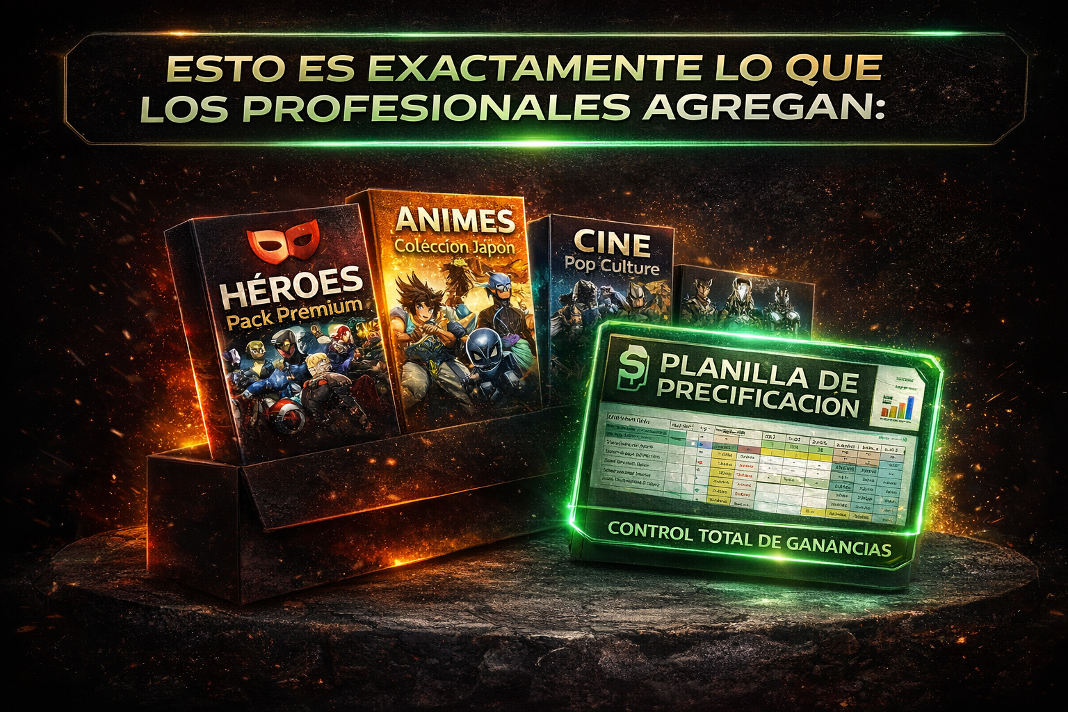 Combo Profesional STL + Planilla de Precificación | Hotmart