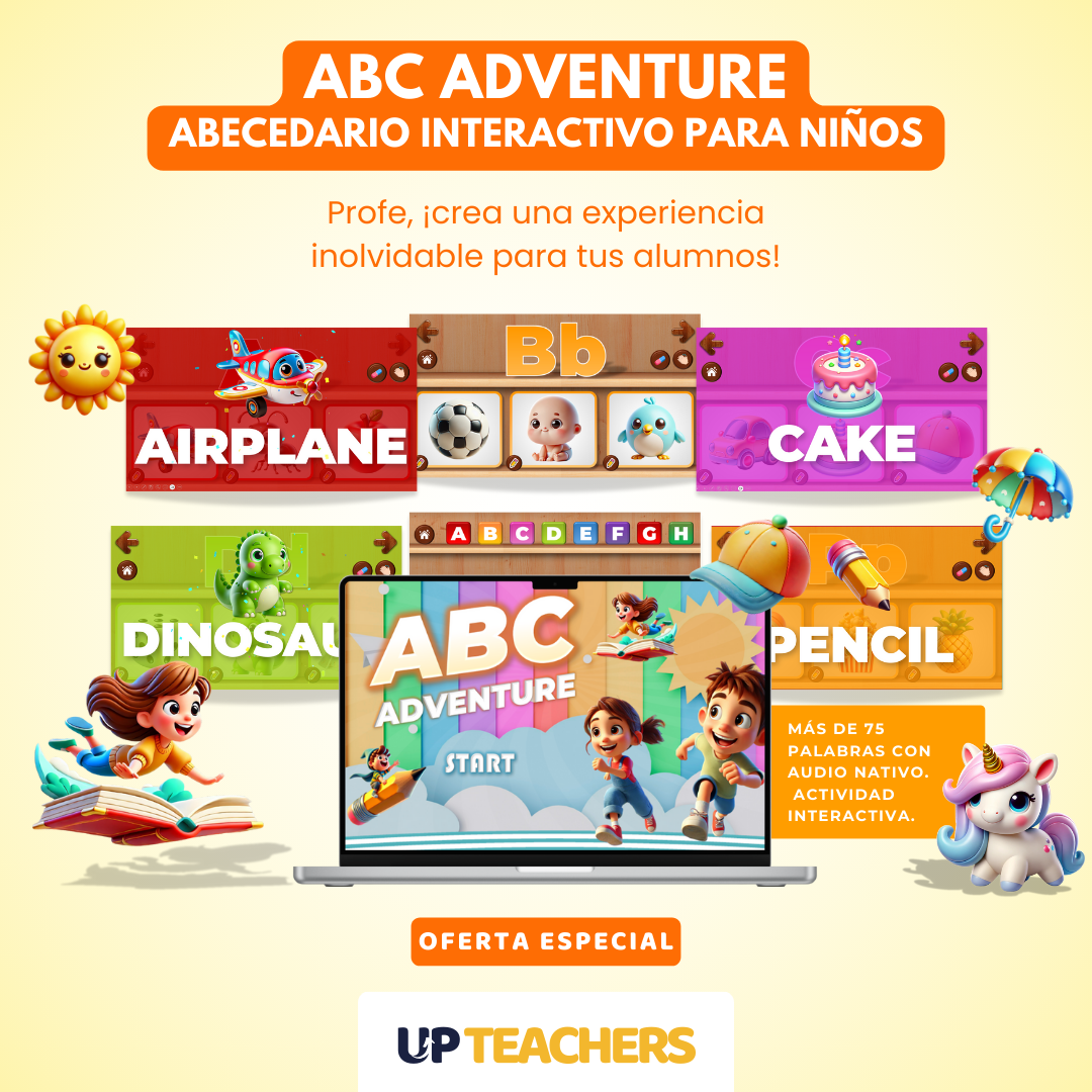 ABC Adventure: Abecedario Interactivo para Niños