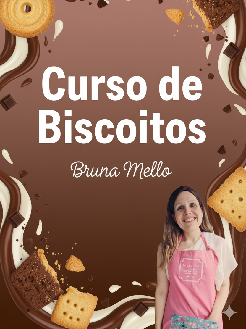 Curso de Biscoitos - Bruna Mello - Bruna Mello Luiz | Hotmart