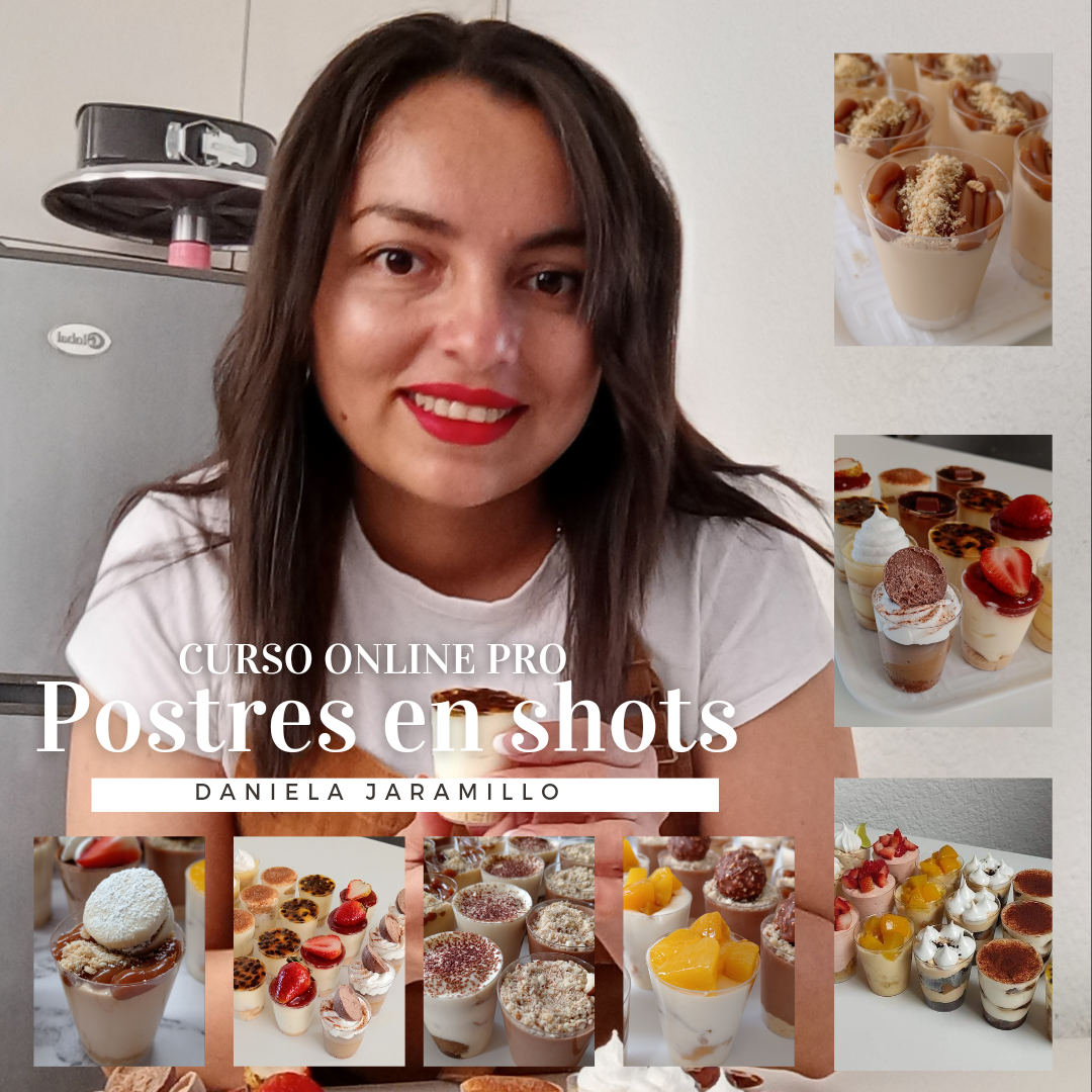 Postres en shot PRO - Daniela Jaramillo | Hotmart