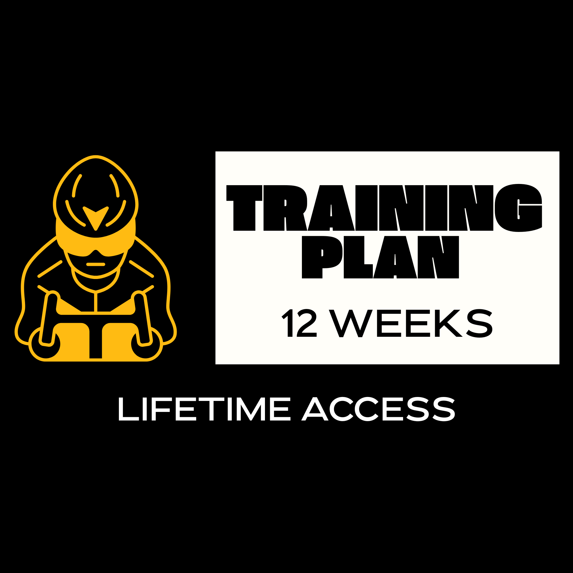 Training Plan - 12 Weeks (Lifetime Access)