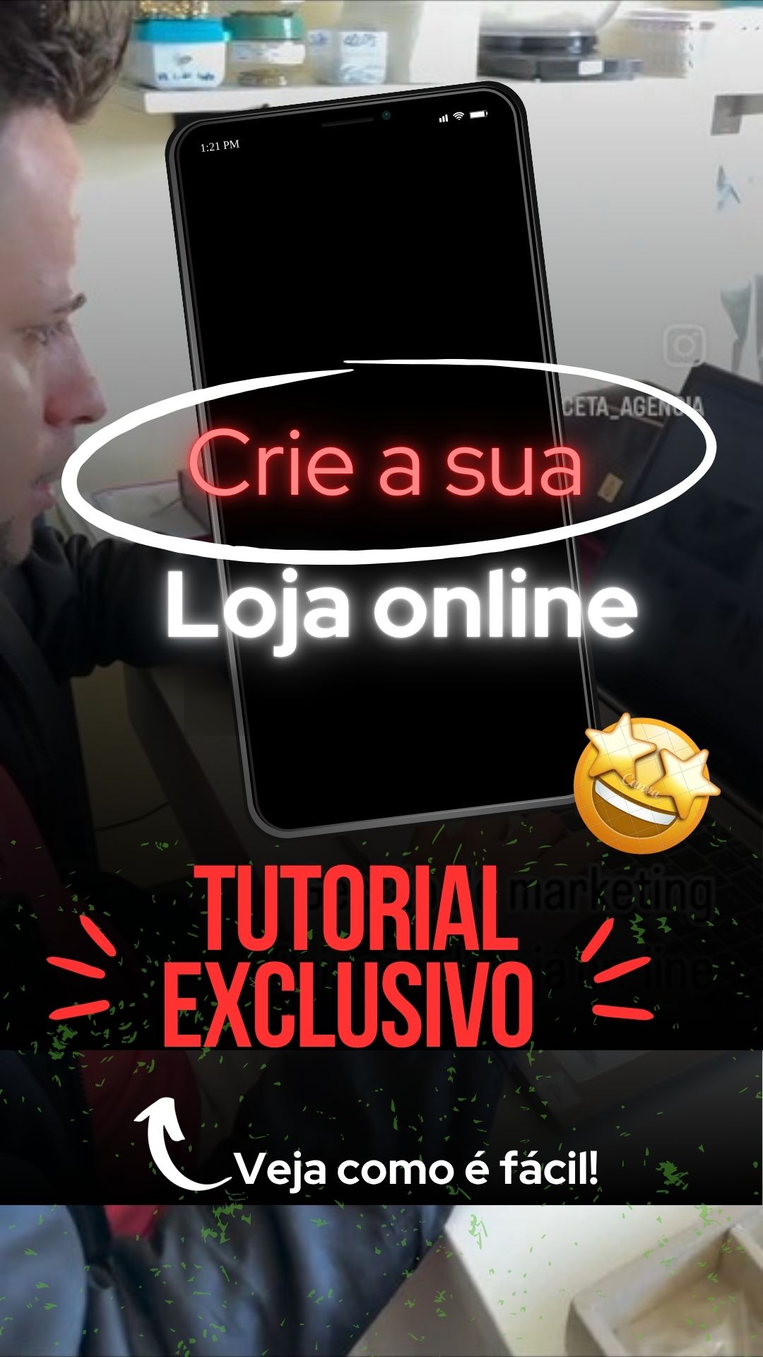 Tutorial Passo a passo criando loja on-line - ceta_agencia agência...
