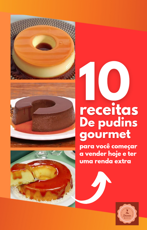 10 receitas de pudins gourmet para começar a vender hoje e ter uma ...