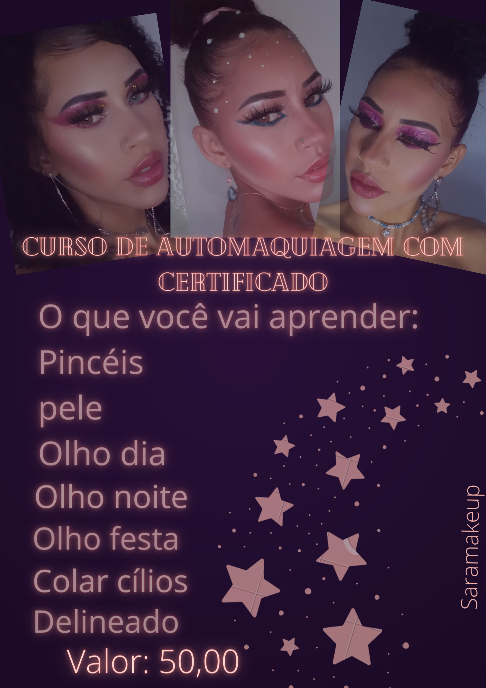 Curso de auto maquiagem