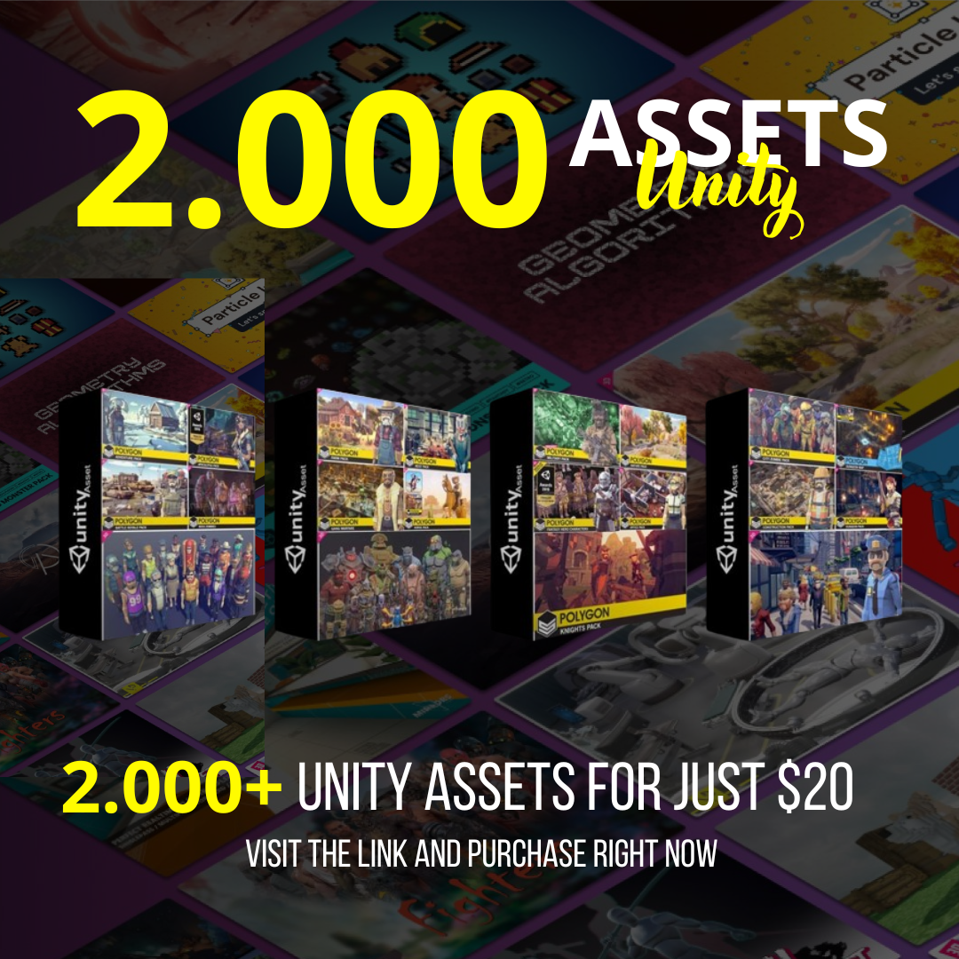 + 2.000 Assets Unity