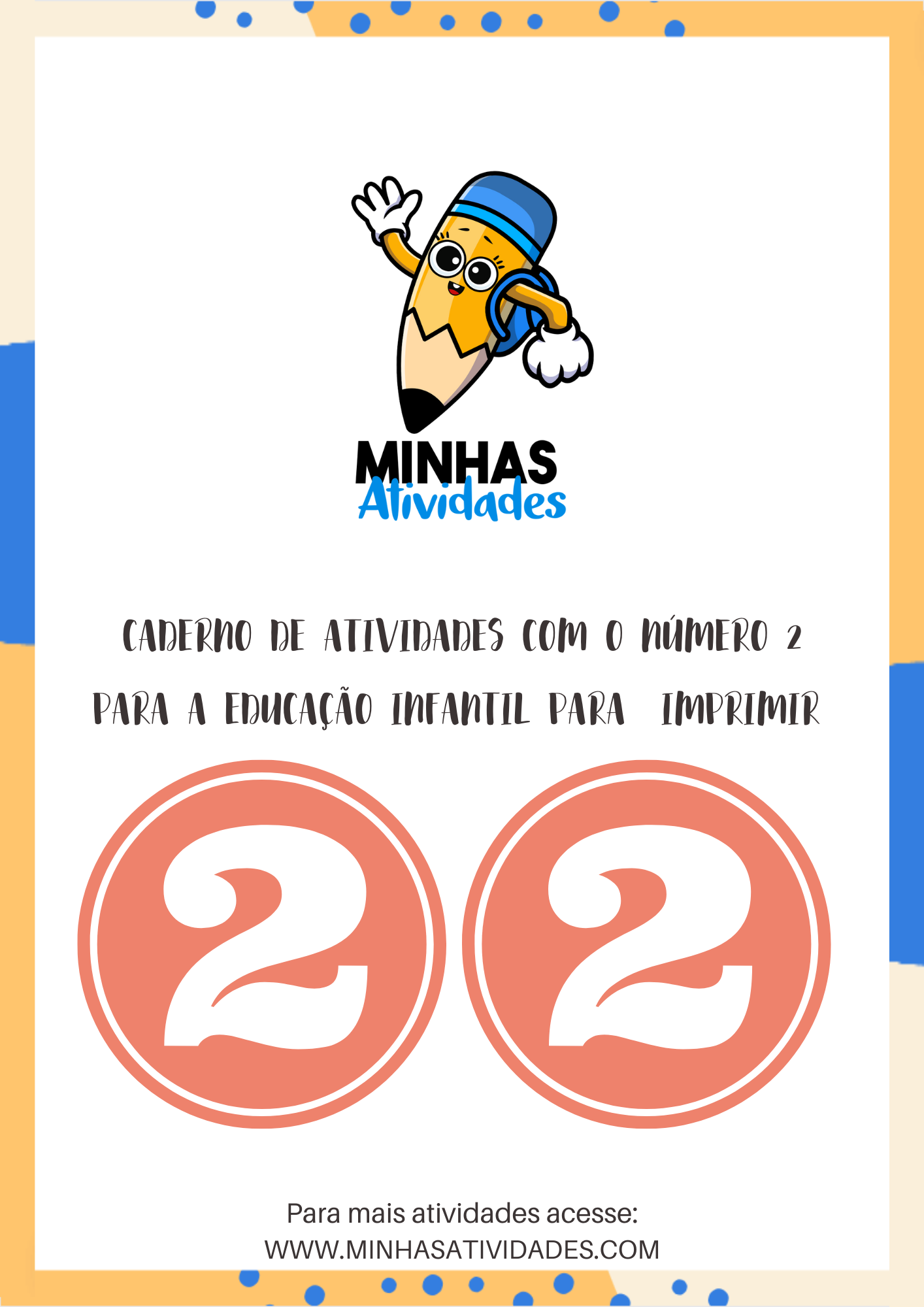 Caderno de Atividades Número 2 para Educação Infantil - B20 Conteúd...