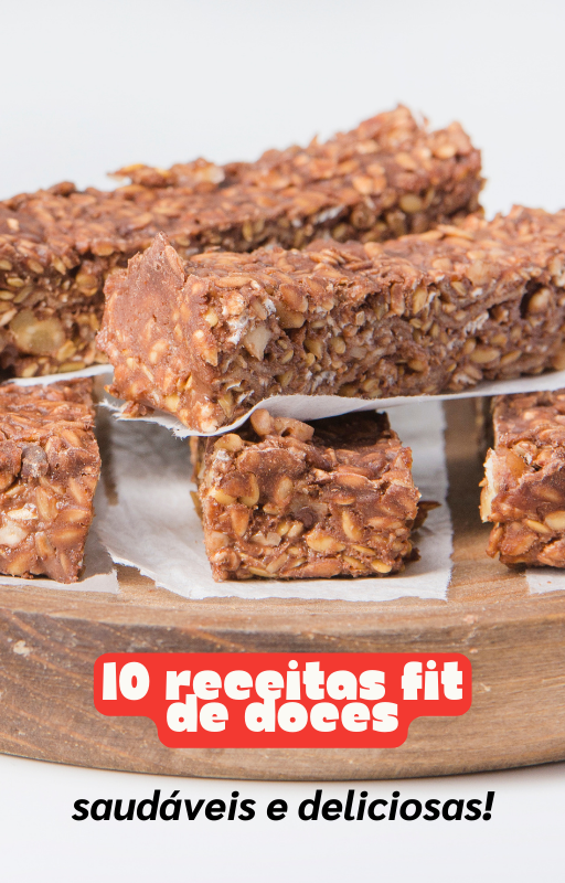 10 receitas fit de doces saudáveis e deliciosos