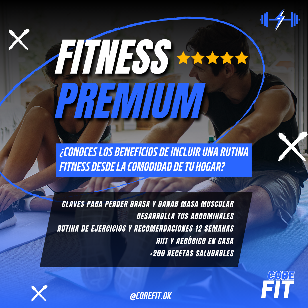 FITNESS PREMIUM / EJERCICIOS DESDE CASA! - Brian Castañeda | Hotmart