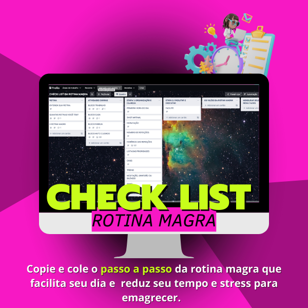 CHECK LIST ROTINA MAGRA - Lucy Marques | Hotmart