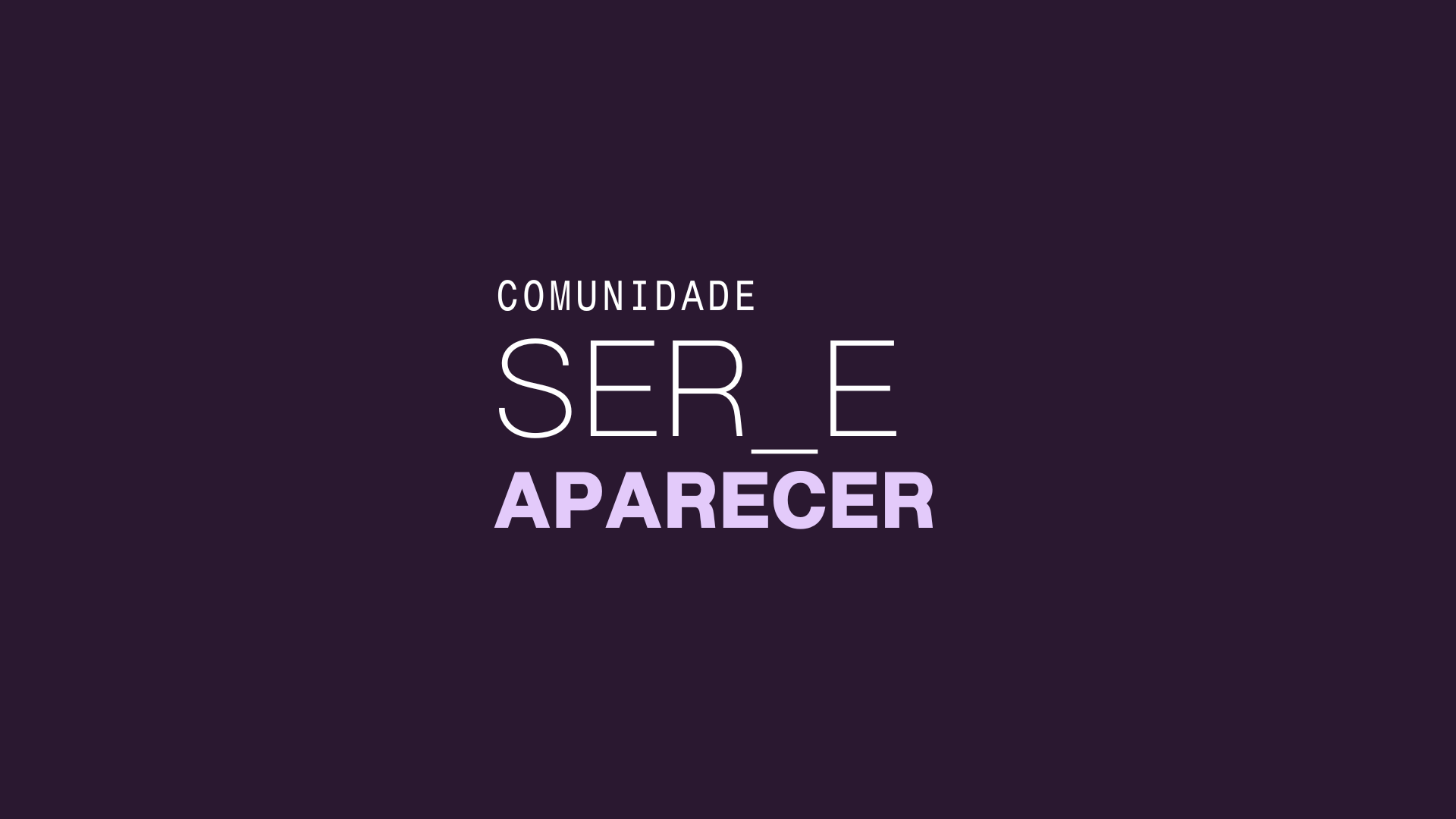 Comunidade: SER E APARECER - Mariana Souza da Rocha | Hotmart