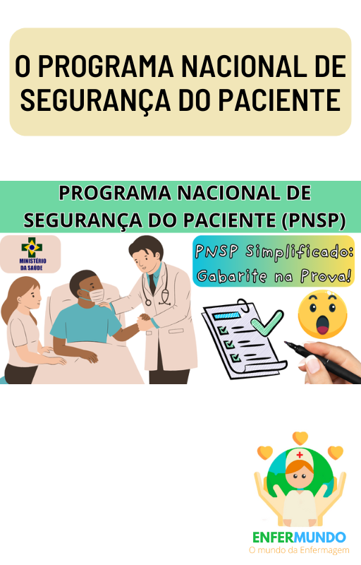 APOSTILA: PROGRAMA NACIONAL DE SEGURANÇA DO PACIENTE (PNSP)