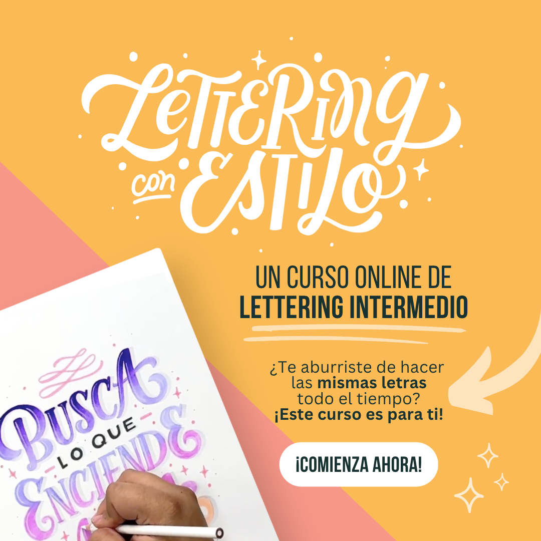 Lettering con Estilo - DaniLetters | Hotmart