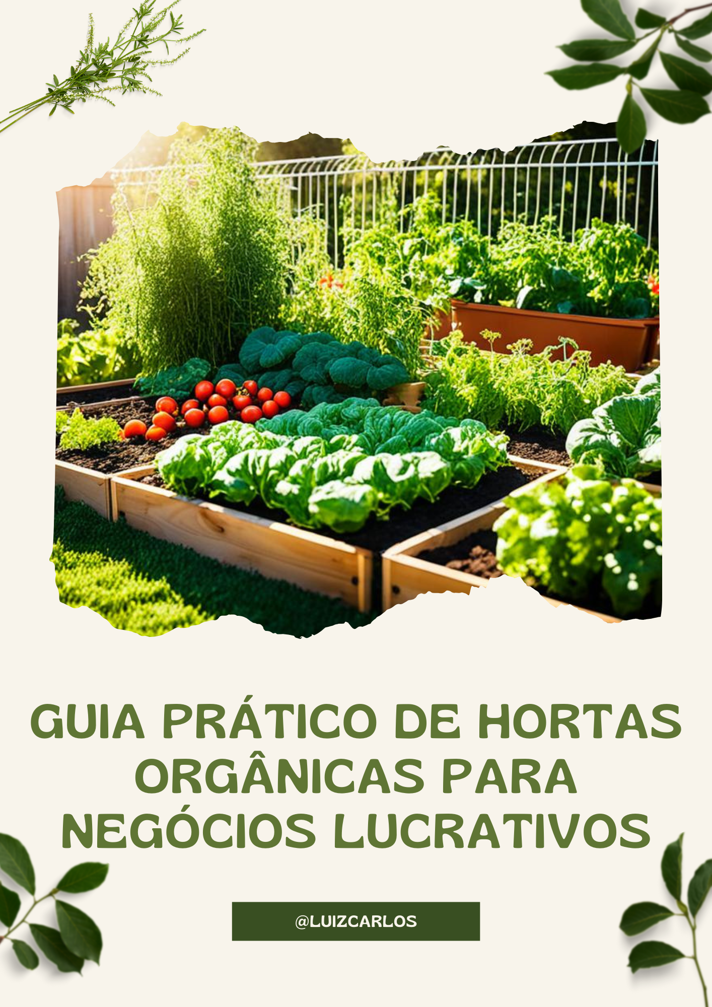 Guia prático de hortas orgânicas para negócios lucrativos