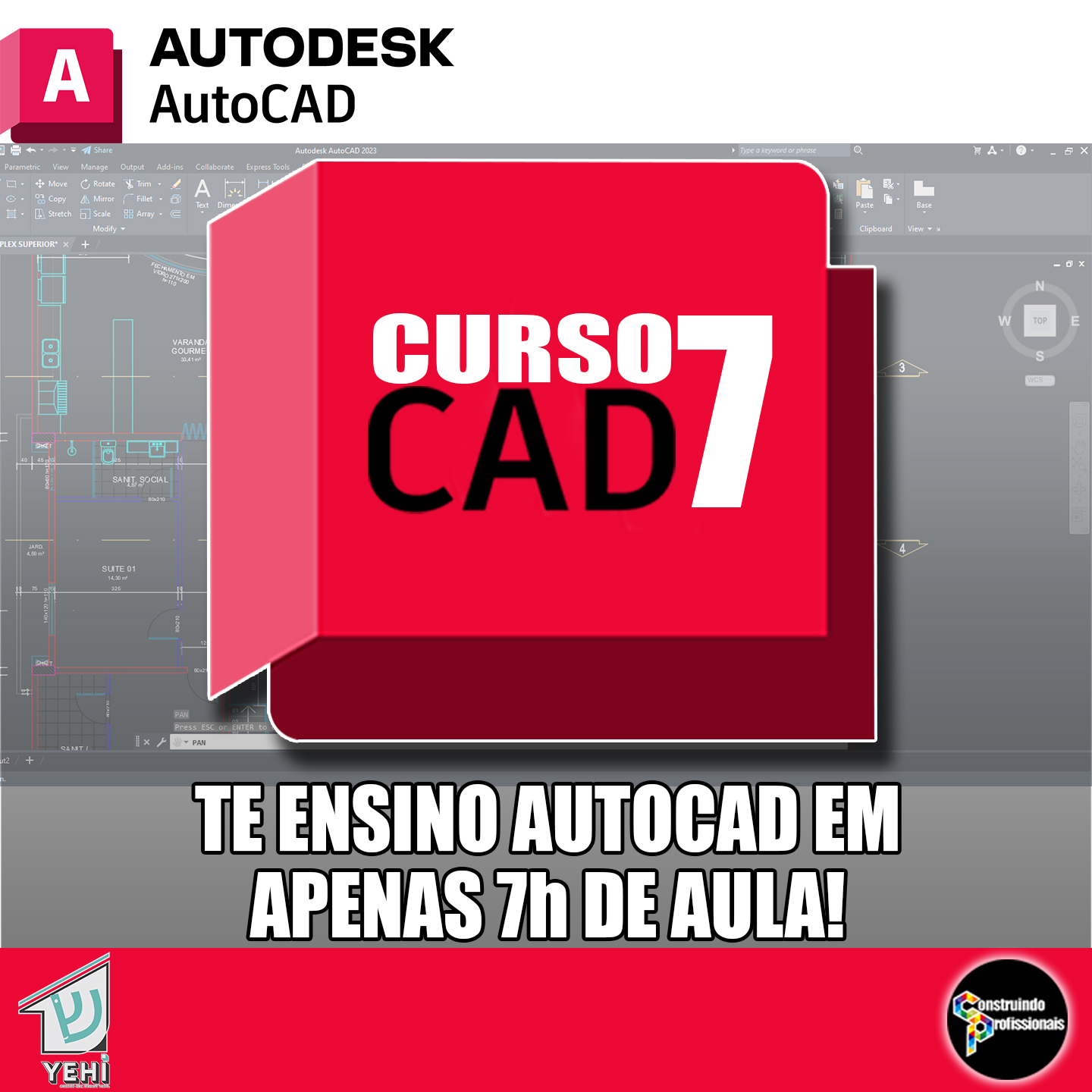 Curso Cad 7 - Autocad - Enoch Fernandes Cotrim Neto | Hotmart