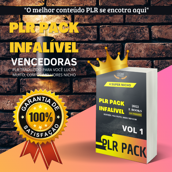 PLR PACK INFALÍVEL VOL 1 - Flavio Correia | Hotmart