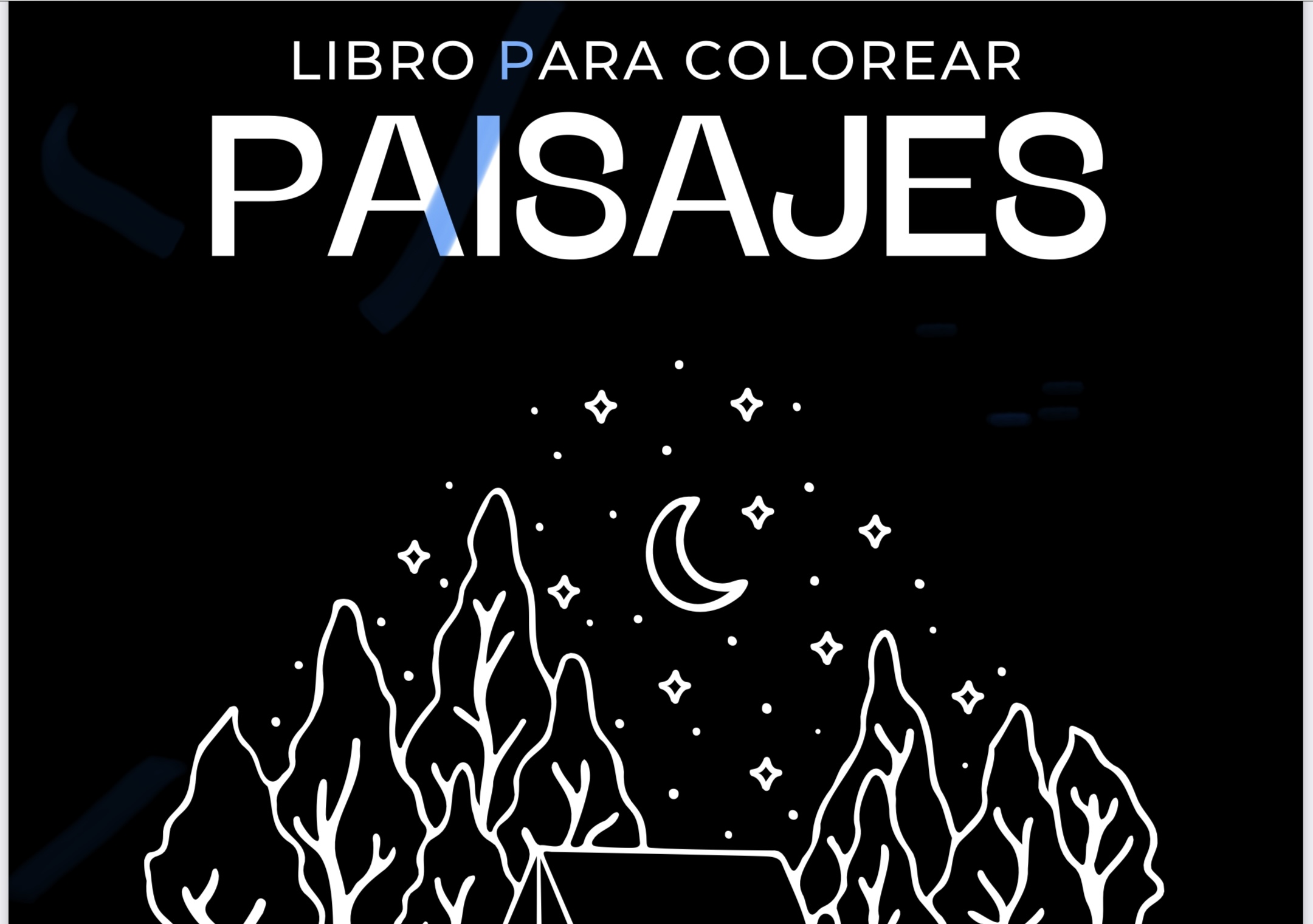 Libro para colorear -paisajes- - sarahi carrillo medina | Hotmart