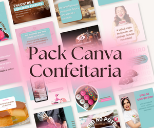 Pack Canva Confeitaria