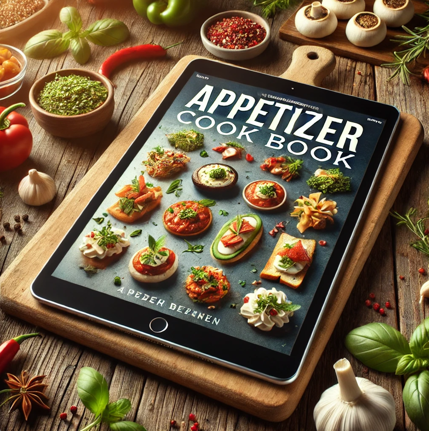 E-book | Appetizer Cook Book | 92 Recipes