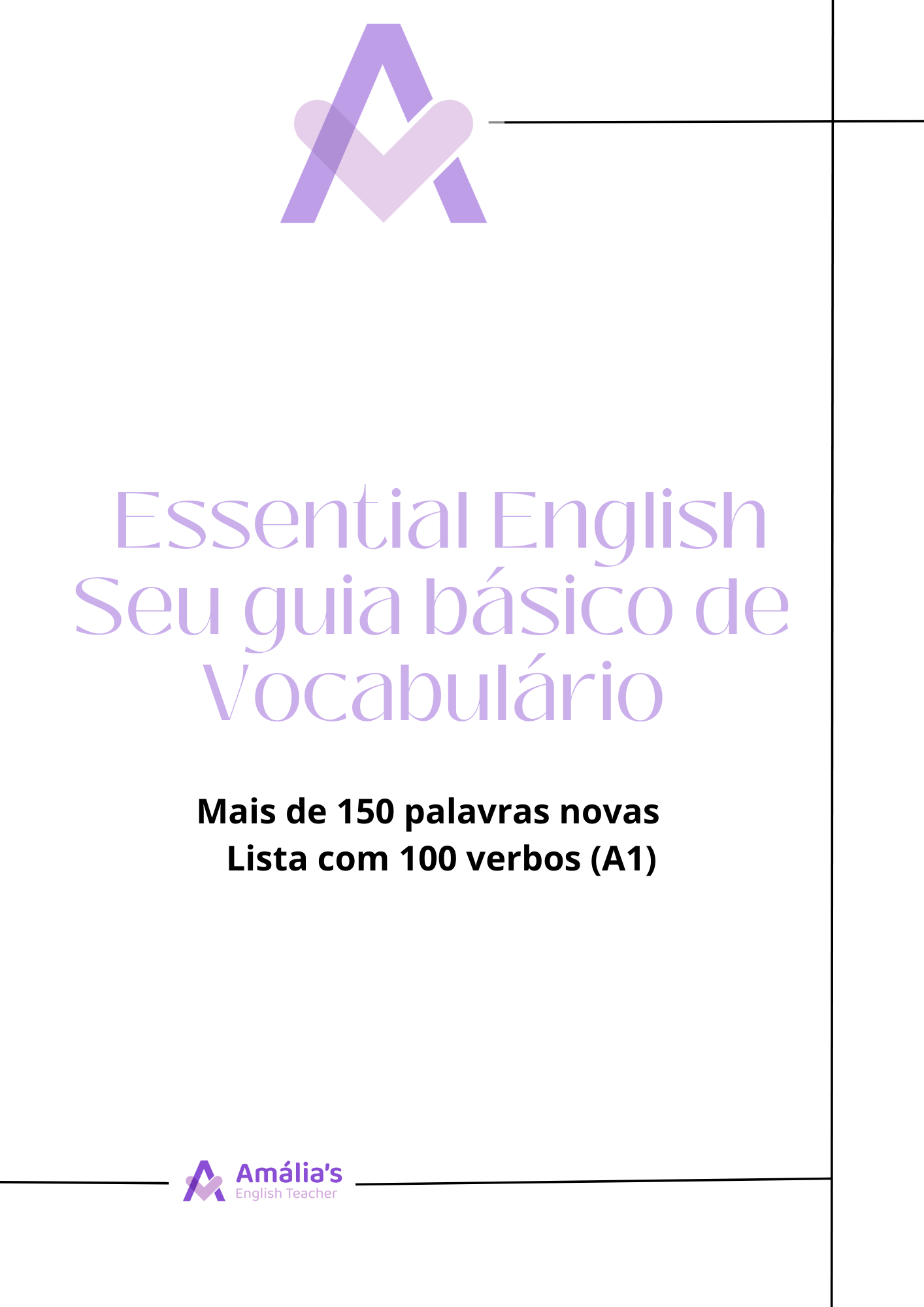 Essential English: Seu guia Básico de vocabulário - Amália Cristin...