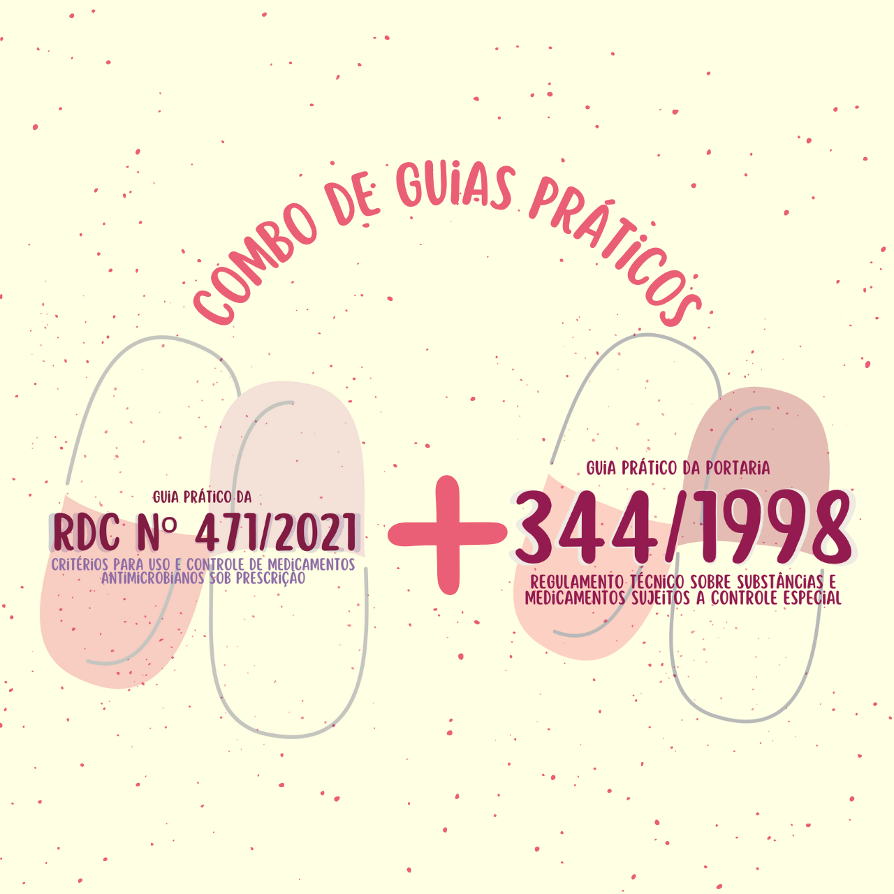 Combo "Guia Prático da Portaria 344/1998" mais o " Guia Prático da RDC 471 - Critérios para Uso ...