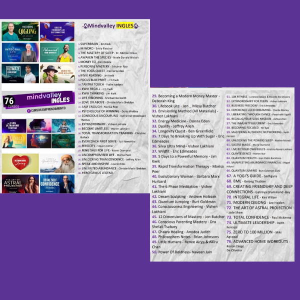 mindvalley pack in english - DigitalMarketHub | Hotmart