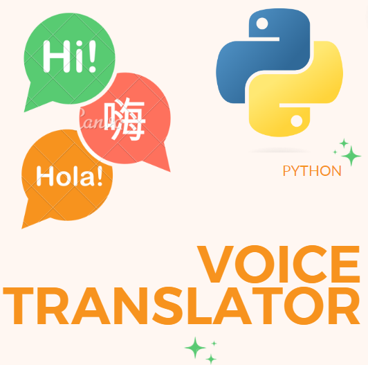 Audio translator in python