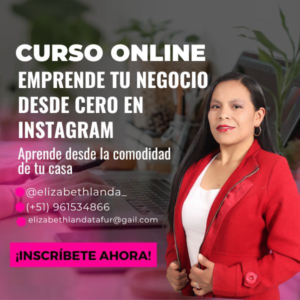 EMPRENDE TU NEGOCIO DESDE CERO EN INSTAGRAM - Elizabeth Landa | Hotmart