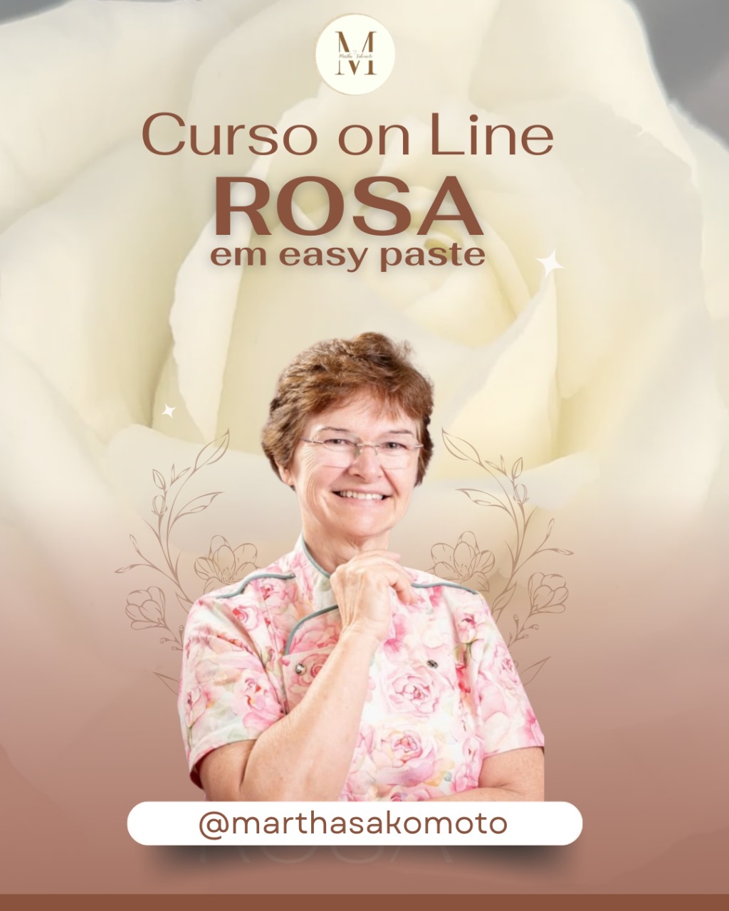 ROSA EM EASY PASTE