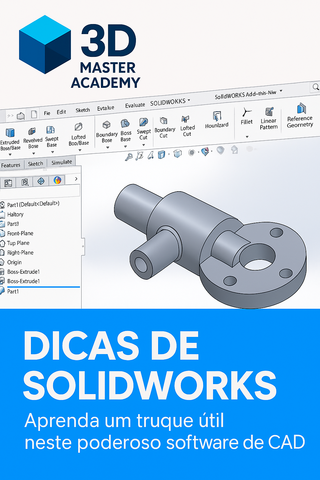 SolidWorks do Zero: Aprenda Modelagem 3D na Prática - Jefferson Rib...