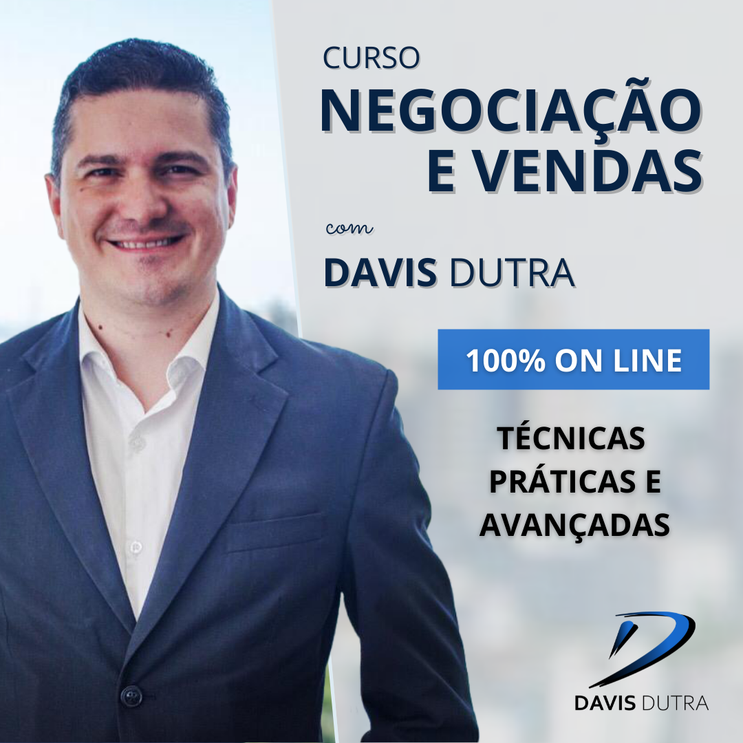 CURSO NEGOCIAÇÃO E VENDAS - Davis Dutra | Hotmart