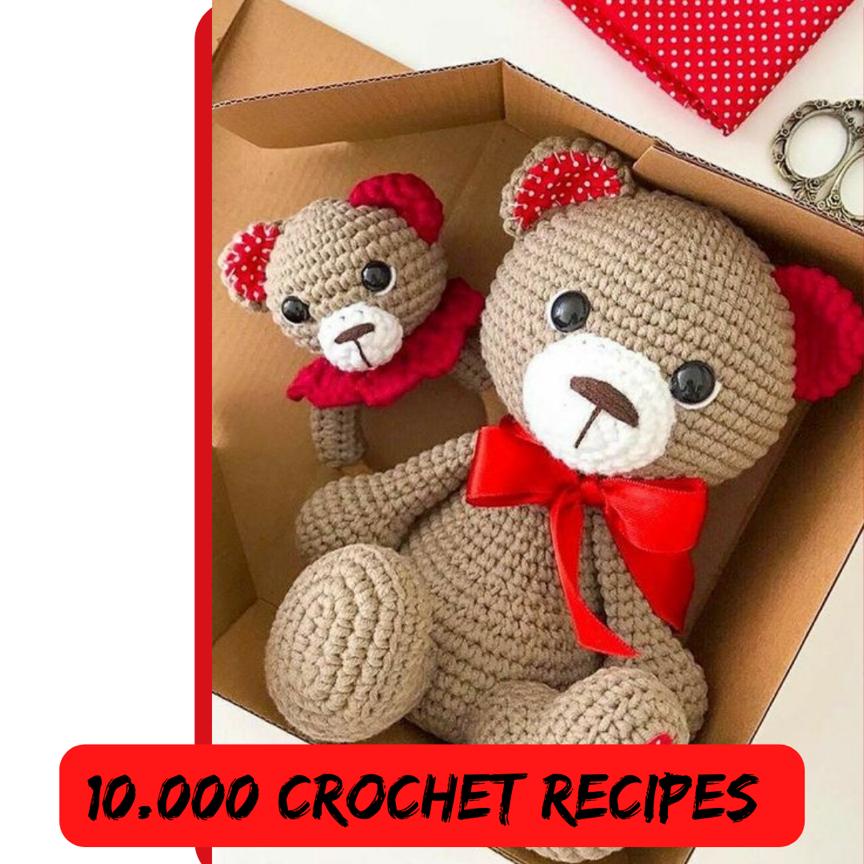 E-book 10.000 Crochet Recipes