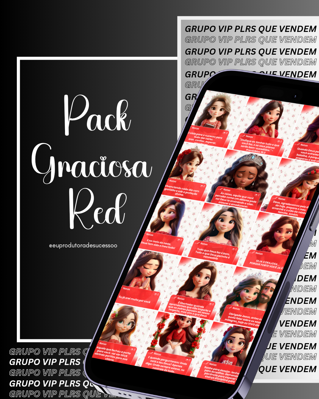 Pack GRACIOSA Red PLR