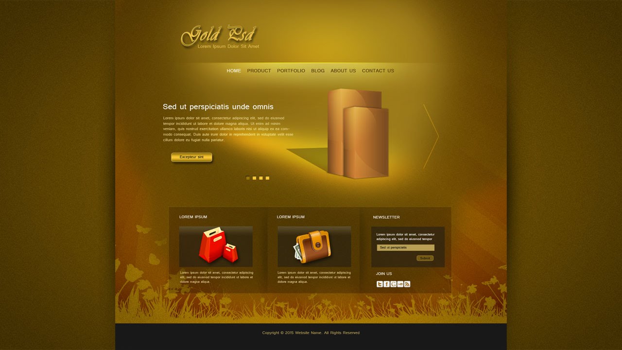 Gold Broker/Business Website