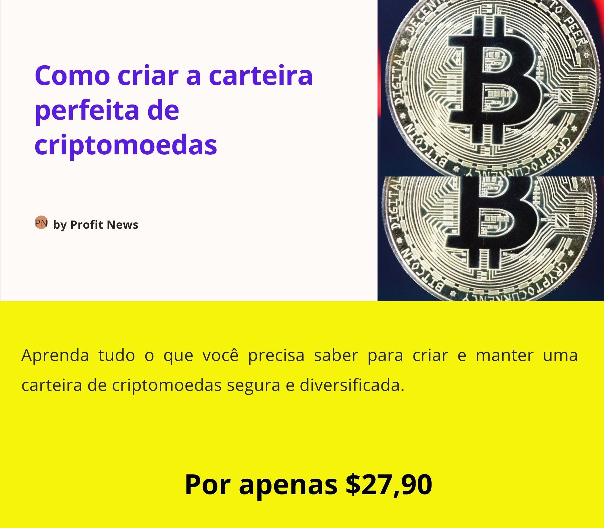 Como criar uma Carteira de Criptomoedas perfeita - Osni | Hotmart